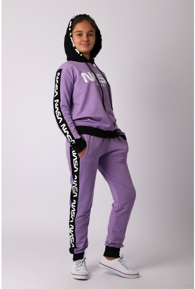 Pina Kids Mor Kız Çocuk Eşofman Takımı