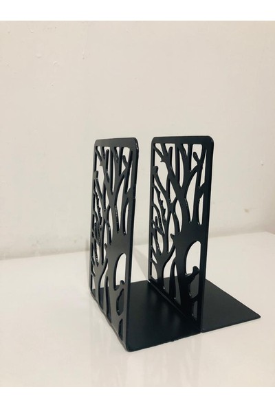 Tek Tasarım Ağaç Desenli Masaüstü Metal Kitap Desteği Tek Tasarım Ağaç Desenli Masaüstü Metal Kitap Desteği