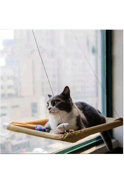 Pencereye Monte Kedi Yatağı 48,5 x 33 cm Pencereye Monte Kedi Yatağı 48,5 x 33 cm