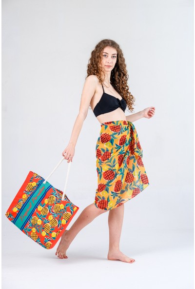 Swawe Desenli Pareo