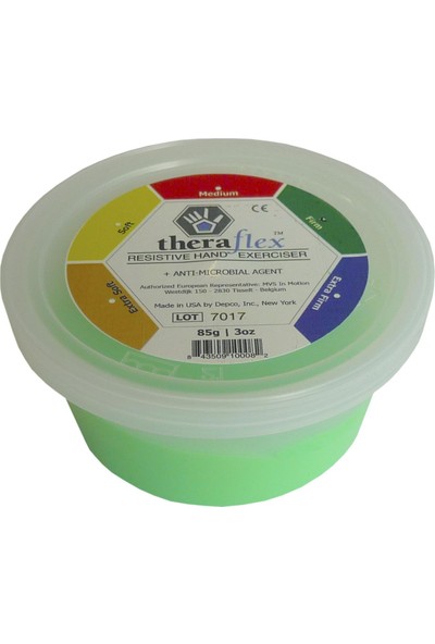 Moves Msd Theraflex Putty El Egzersiz Hamuru Yeşil Renk (Güçlü) 85 gr Moves Msd Theraflex Putty El Egzersiz Hamuru Yeşil Renk (Güçlü) 85 gr