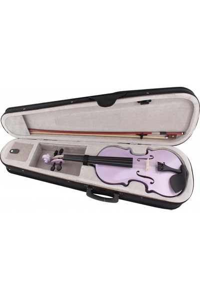 İdol Keman 3/4 Tam Set Mor Renk Kalite Keman İdol Keman 3/4 Tam Set Mor Renk Kalite Keman
