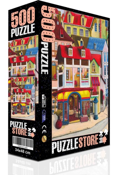 Puzzle Store® Pastel Cafe 500 Parça