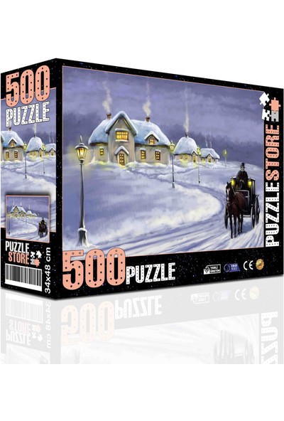 Puzzle Store® Monsieur Tiquin Dönüyor 500 Parça Puzzle Store® Monsieur Tiquin Dönüyor 500 Parça