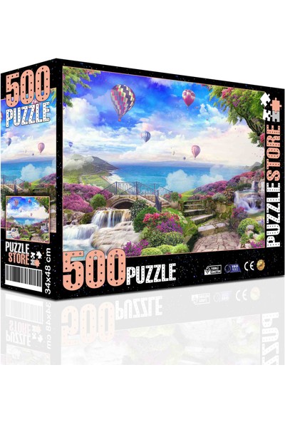 Puzzle Store® Düş Sarayı Avlusu 500 Parça Puzzle Store® Düş Sarayı Avlusu 500 Parça