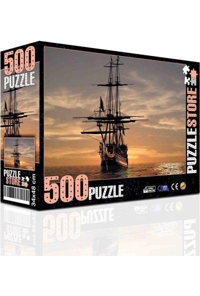 Puzzle Store Rüzgarsız Yelkenli 500 Parça