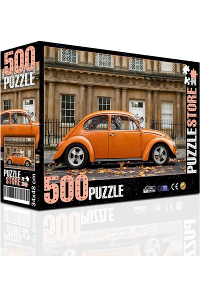 Puzzle Store Turuncu Vosvos 500 Parça