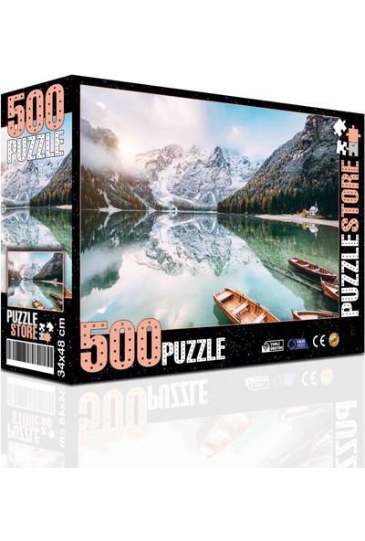 Puzzle Store® İskandinav Gölü 500 Parça