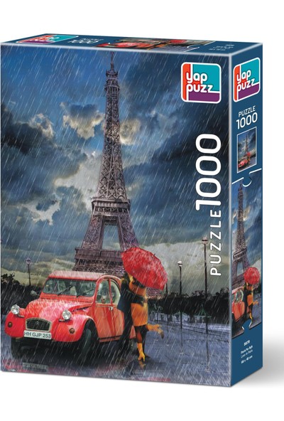 Art Puzzle Yappuz Paris'te Aşk 1000 Parça Puzzle Art Puzzle Yappuz Paris'te Aşk 1000 Parça Puzzle