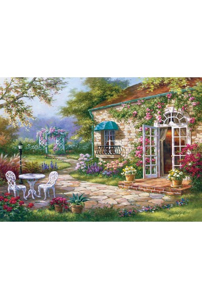 Art Puzzle Spring Patio 500 Parça Yapılmış Puzzle(48 x 34 Cm) Art Puzzle Spring Patio 500 Parça Yapılmış Puzzle(48 x 34 Cm)