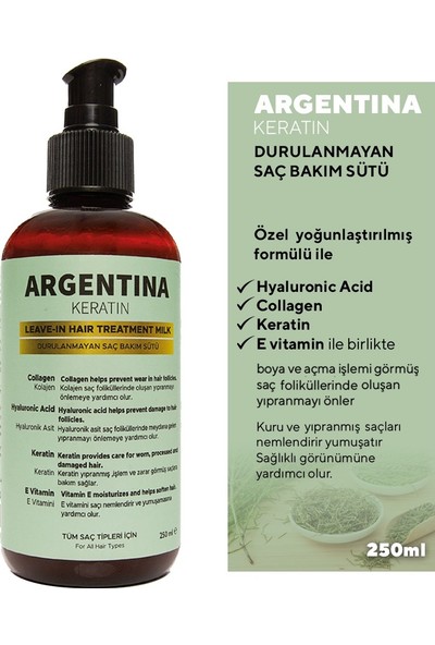 Argentina Durulanmayan Saç Bakım Sütü 250 ml