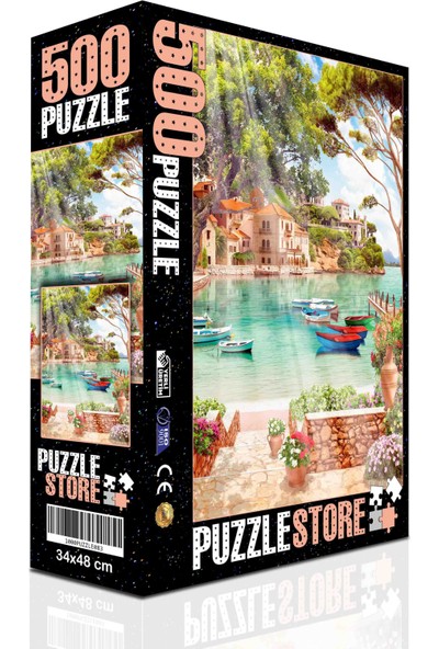 Puzzle Store Yalı Bahçesi 500 Parça Puzzle Store Yalı Bahçesi 500 Parça