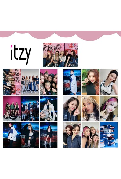 Kpop Dünyası Itzy '' Tüm Zamanlar '' Fotokart Seti Kpop Dünyası Itzy '' Tüm Zamanlar '' Fotokart Seti