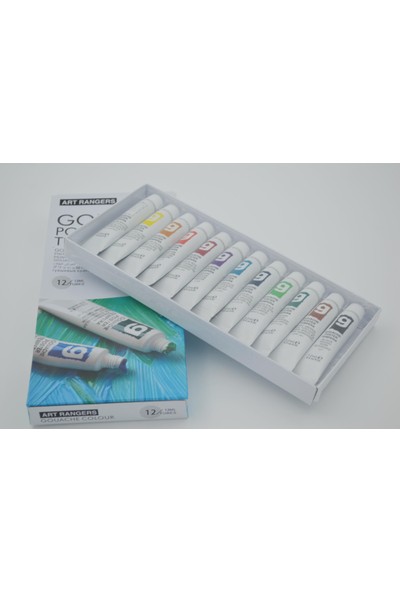 Linea Art Rangers 12 Renk-12 ml Tüp Guaj Boya Linea Art Rangers 12 Renk-12 ml Tüp Guaj Boya