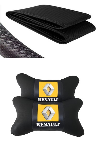 Ayz Oto Aksesuar Renault Symbol Dikmeli Direksiyon Kılıfı ve 5d Ortopedik Boyun Yastığı (2 Li Set) Ayz Oto Aksesuar Renault Symbol Dikmeli Direksiyon Kılıfı ve 5d Ortopedik Boyun Yastığı (2 Li Set)