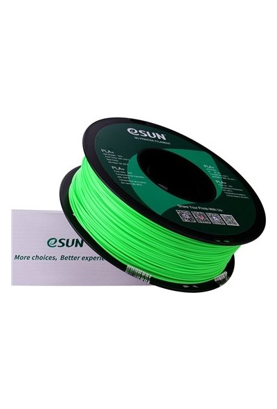Esun - Pla+ Filament 1.75 mm Açık Yeşil ( Peak Green) Esun - Pla+ Filament 1.75 mm Açık Yeşil ( Peak Green)