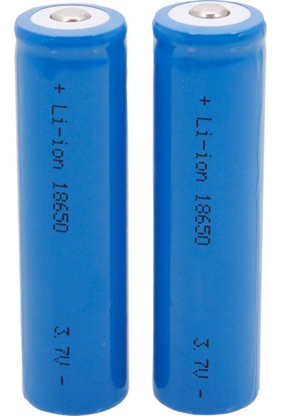 Haki 18650 Şarjlı Pil Li-Ion 3.7V 6800MAH 2li Set