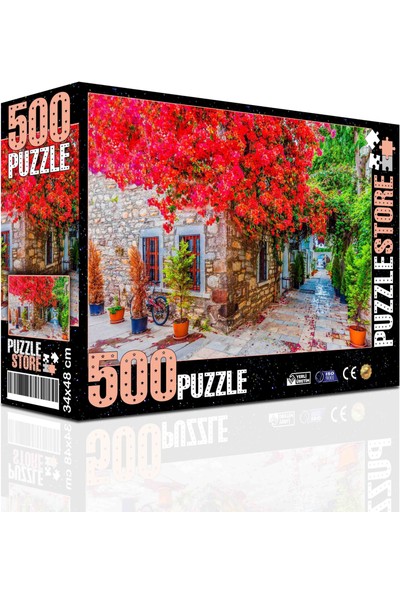 Puzzle Store Nar Çiçeği Köşesi 500 Parça