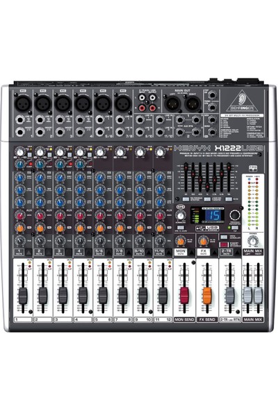 Behringer Xenyx X1222USB 16 Kanallı Efektli Mikser Behringer Xenyx X1222USB 16 Kanallı Efektli Mikser