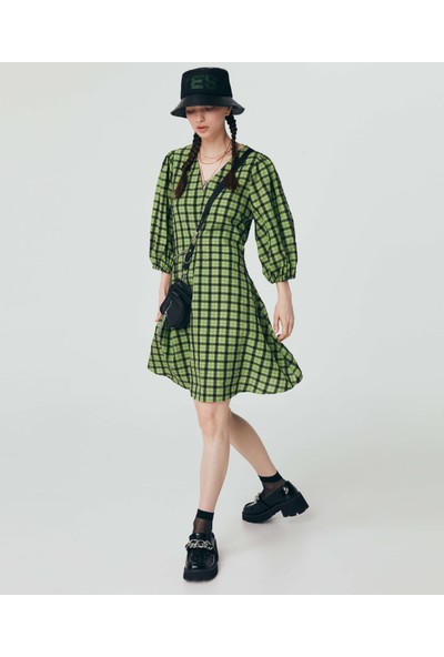 Twist Balon Kol Elbise