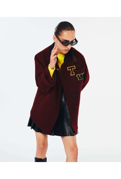 Twist Patch Detaylı Kaban