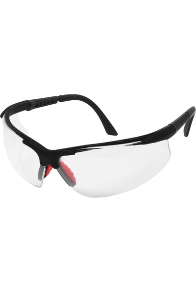 Bisiklet Gözlüğü Koruyucu Gözlük Silikonlu Şeffaf