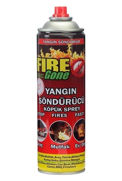 Acenter Fire Gone Yangın Söndürücü Köpük Sprey 350 ml