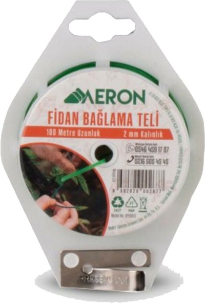 Aeron Makaralı Fidan Bağlama Ipi 100 Mt. Aeron Makaralı Fidan Bağlama Ipi 100 Mt.