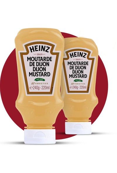 Heinz Dijon Hardal 240 gr 2'li