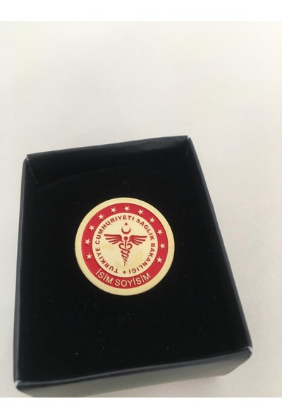 Bindal Hediyelik Kişiye Özel Sağlık Bakanlığı Pirinç Yaka Rozeti 2 Bindal Hediyelik Kişiye Özel Sağlık Bakanlığı Pirinç Yaka Rozeti 2