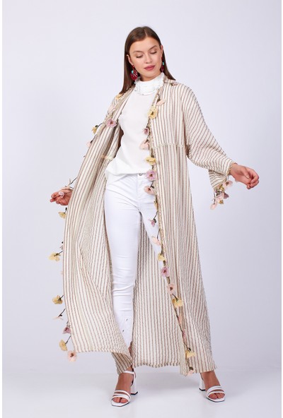 Hcr Collection Hcrcollection Rize Bezi Nakış Detaylı Kimono