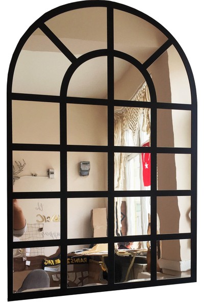 St Design Hint Penceresi Siyah Gümüş Aynalı Pleksi