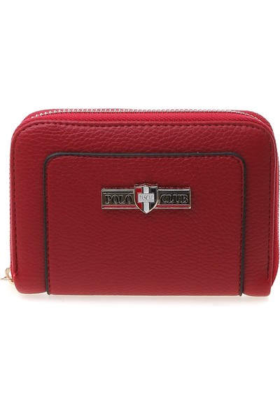 Pascal Classic&Polo Racquet Cl Kırmızı Fermuarlı Çok Bölmeli Kadın Portföy