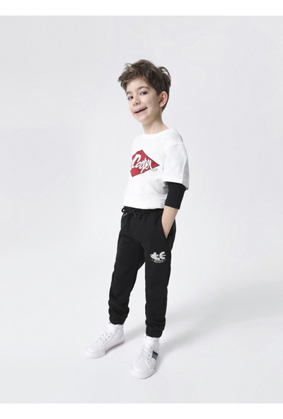 Lee Cooper 221 Lcb 227001-8101 Siyah Erkek Çocuk Baskılı Eşofman Altı Lee Cooper 221 Lcb 227001-8101 Siyah Erkek Çocuk Baskılı Eşofman Altı