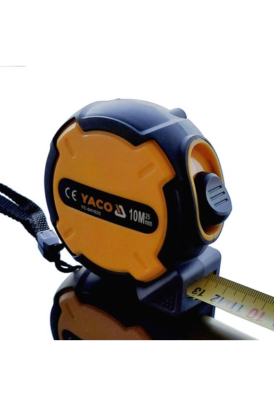 Yaco 10x25 Şerit Metre YC041025