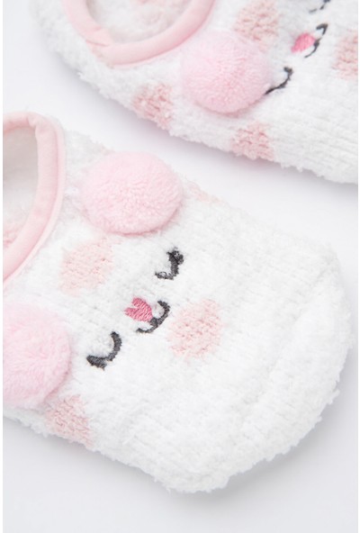 Optik Beyaz Kız Çocuk Polka Dot Çetik