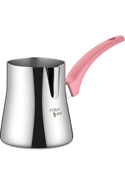 Polo Chef Venedik 304 Paslanmaz Çelik Sütlük Türk Kahvesi No 3 300 ml Polo Chef Venedik 304 Paslanmaz Çelik Sütlük Türk Kahvesi No 3 300 ml