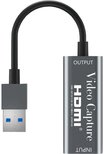 Microcase USB 3.0 HDMI Video Capture Video Kayıt Ekran Aktarma Adaptörü - AL2622 Microcase USB 3.0 HDMI Video Capture Video Kayıt Ekran Aktarma Adaptörü - AL2622