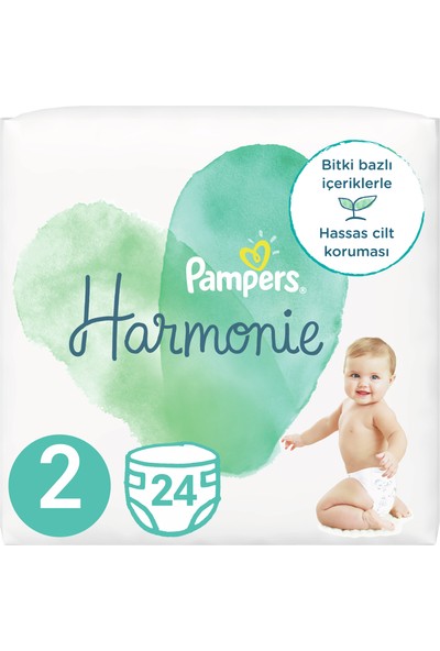 Prima Pampers Harmonie Bebek Bezi 2 Beden 24’lü