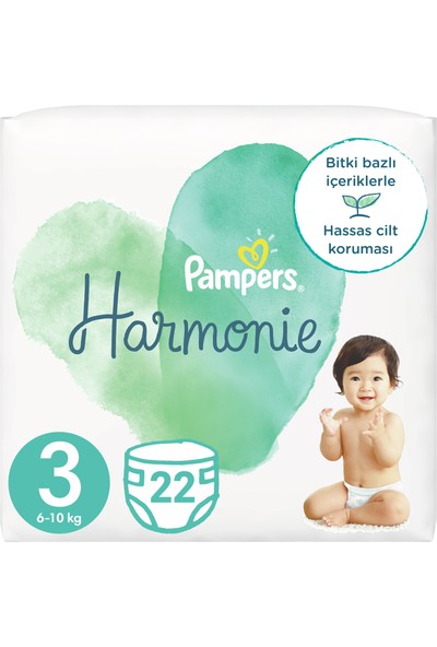 Prima Pampers Harmonie Bebek Bezi 3 Beden 22’li Prima Pampers Harmonie Bebek Bezi 3 Beden 22’li