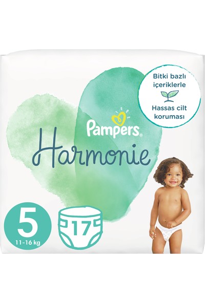 Prima Pampers Harmonie Bebek Bezi 5 Beden 17’li