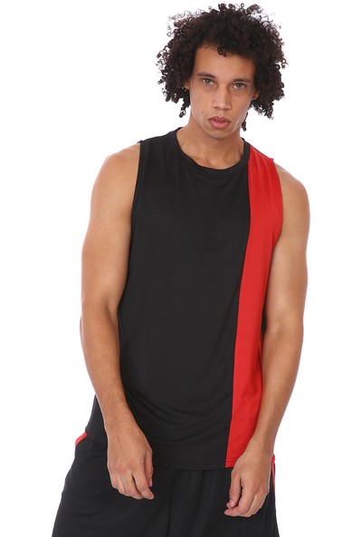 Two Colored Mesh Erkek Siyah Koşu Atleti 21KETP17C01-SYH Two Colored Mesh Erkek Siyah Koşu Atleti 21KETP17C01-SYH