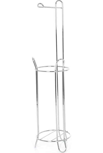 İndirim Hareketi Metal Yedek Hazneli Wc Kağıtlık Krom 60CM İndirim Hareketi Metal Yedek Hazneli Wc Kağıtlık Krom 60CM