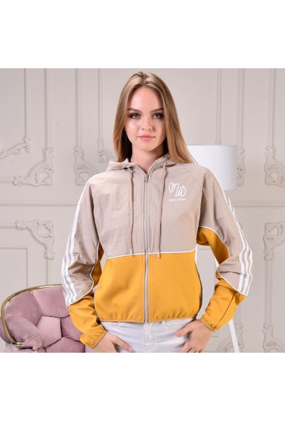 Lamis Elwan Kapüşonlu Kadın Üst Eşofman