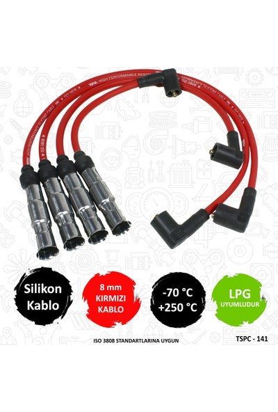 Tork 06A905409F - Volkswagen Golf Iv - Bora - Buji Kablosu