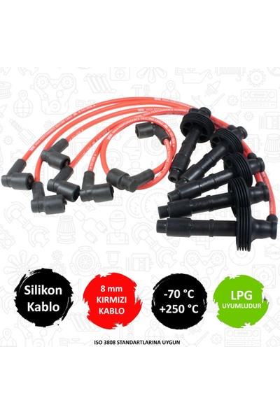 Tork 9445258 - Safrane - S70 - C70 - V70 - 850 - 940 Buji Kablosu Tork 9445258 - Safrane - S70 - C70 - V70 - 850 - 940 Buji Kablosu