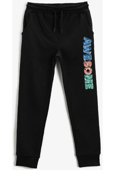Koton Awesome Baskılı Jogger Eşofman Altı