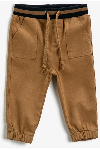 Koton Kids Beli Baglamali Eşofman Altı Pamuklu