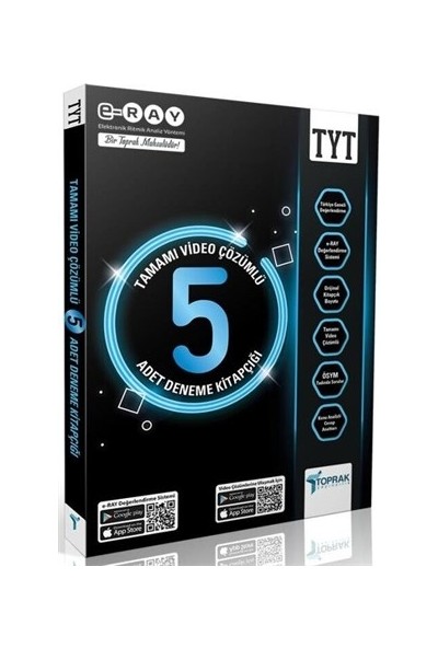 Toprak Yayınları Tyt 5'li Paket Deneme Toprak Yayınları Tyt 5'li Paket Deneme