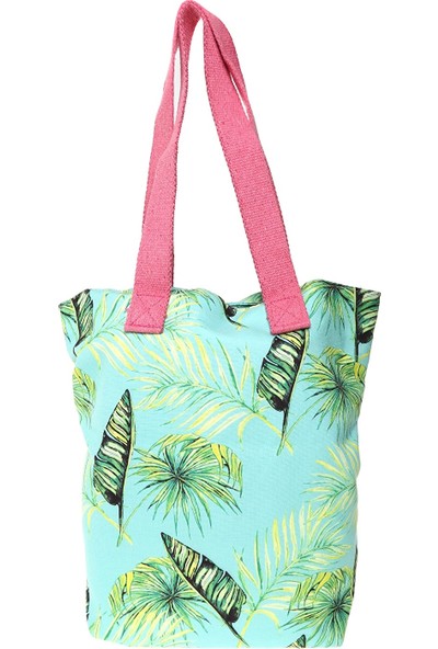T-Box Kadın Turkuaz Plaj Çantası